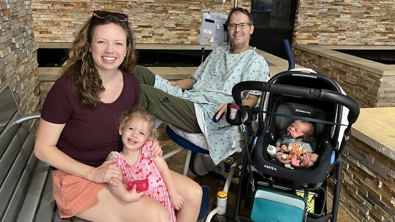 Greg Ruth and Family - Adult Liver Champion - Liver Life Walk - Houston